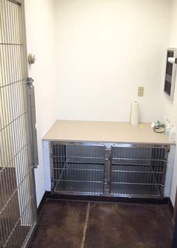 Isolation room | Hallett Veterinary Hospital
